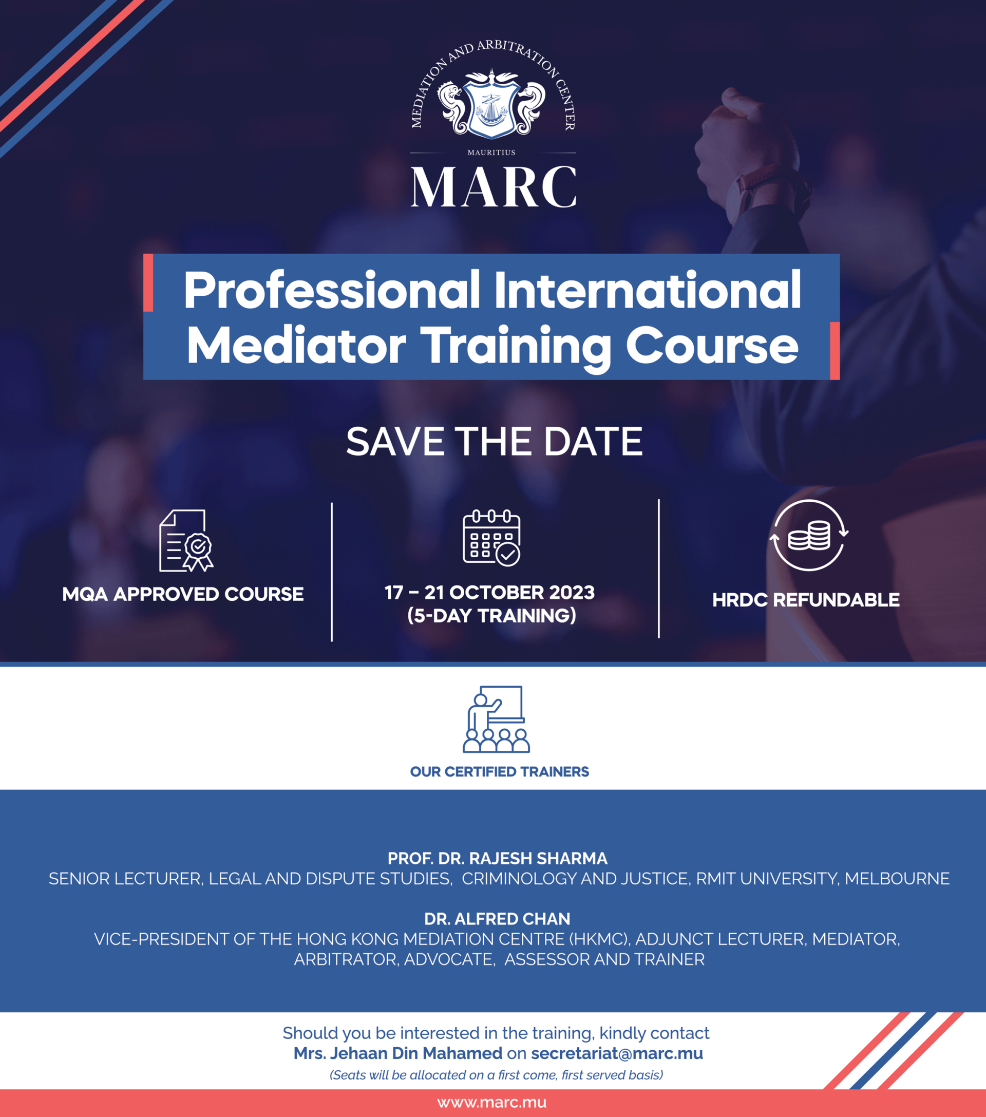 Events from October 17 – May 15 – The Mediation and Arbitration Center ...
